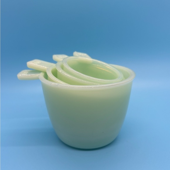 Kitchen | Jadeite Measuring Cups Set | Poshmark